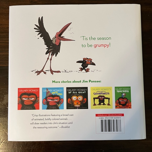 Other | Grumpy Monkey Ohno Christmas By Suzanne Lang | Poshmark